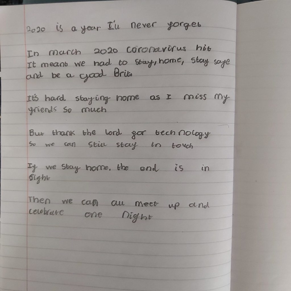 Lock Down Poetry Challenge | Harton Primary School