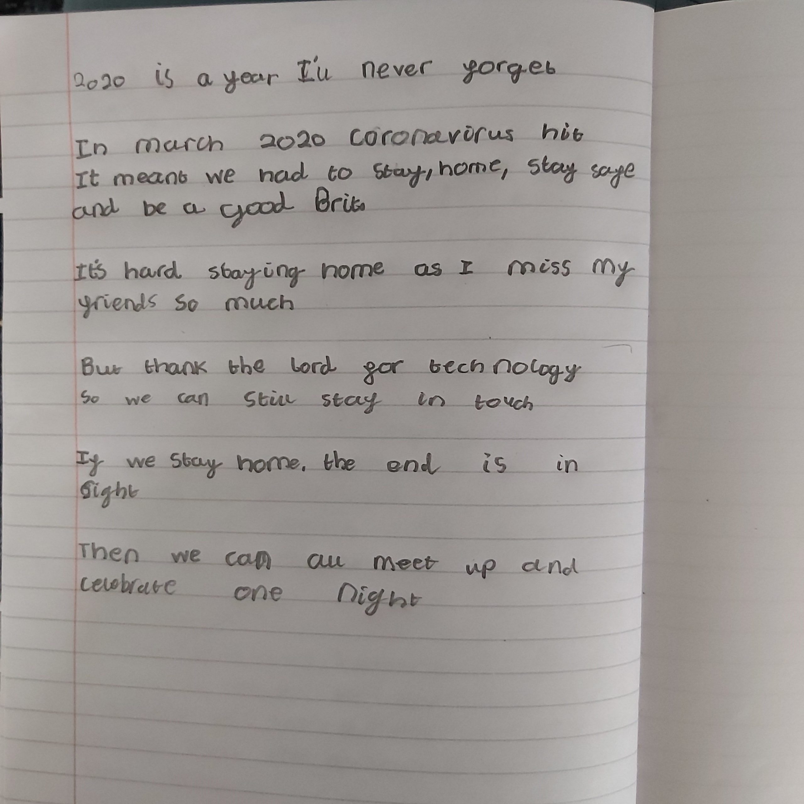 Lock Down Poetry Challenge | Harton Primary School