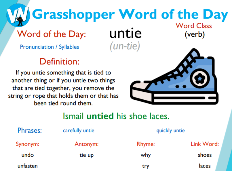 Vocabulary Ninja – Words of the Week – WB 8th November 2021 | Harton ...