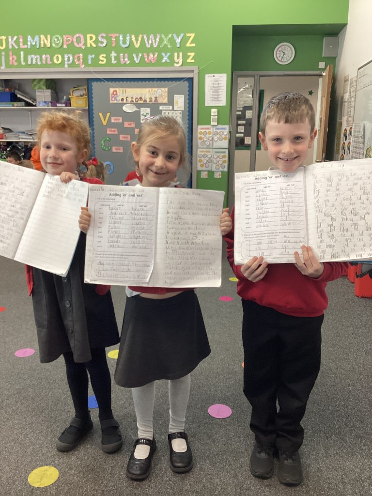 Working super had in year 1! | Harton Primary School