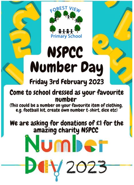 NSPCC Number Day – Fri 3rd Feb