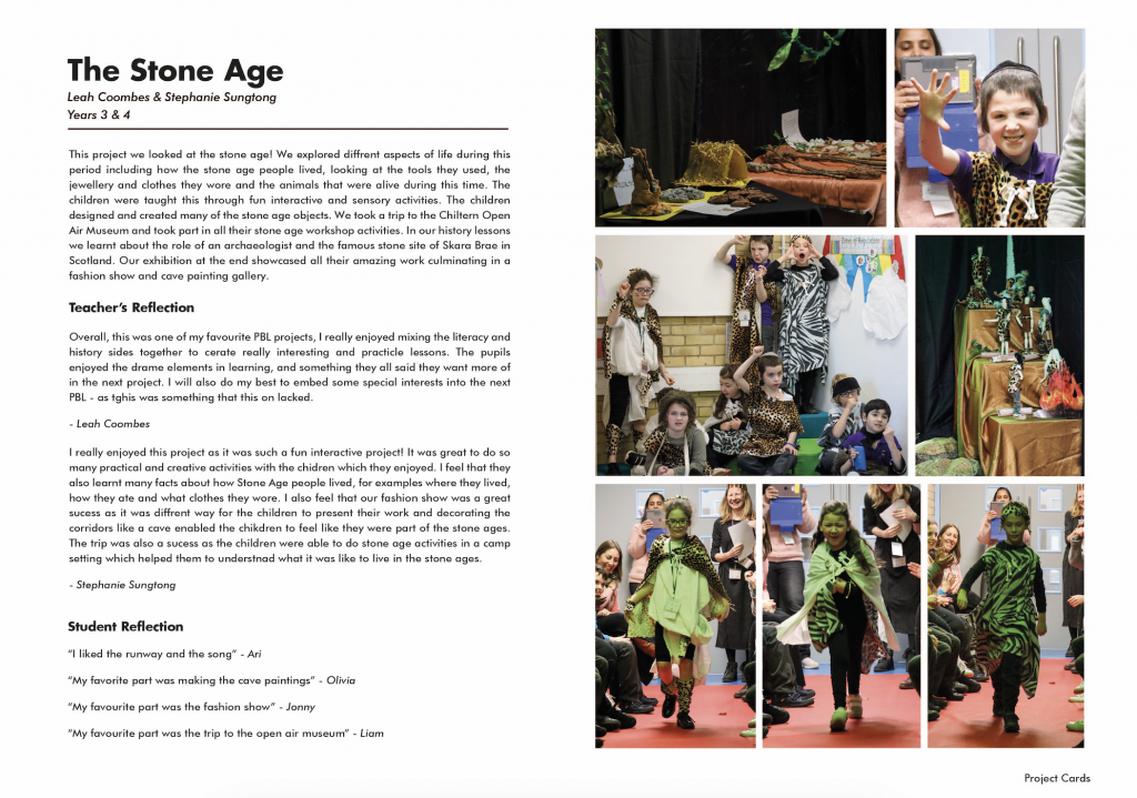 The Stone Age Project | Gesher School