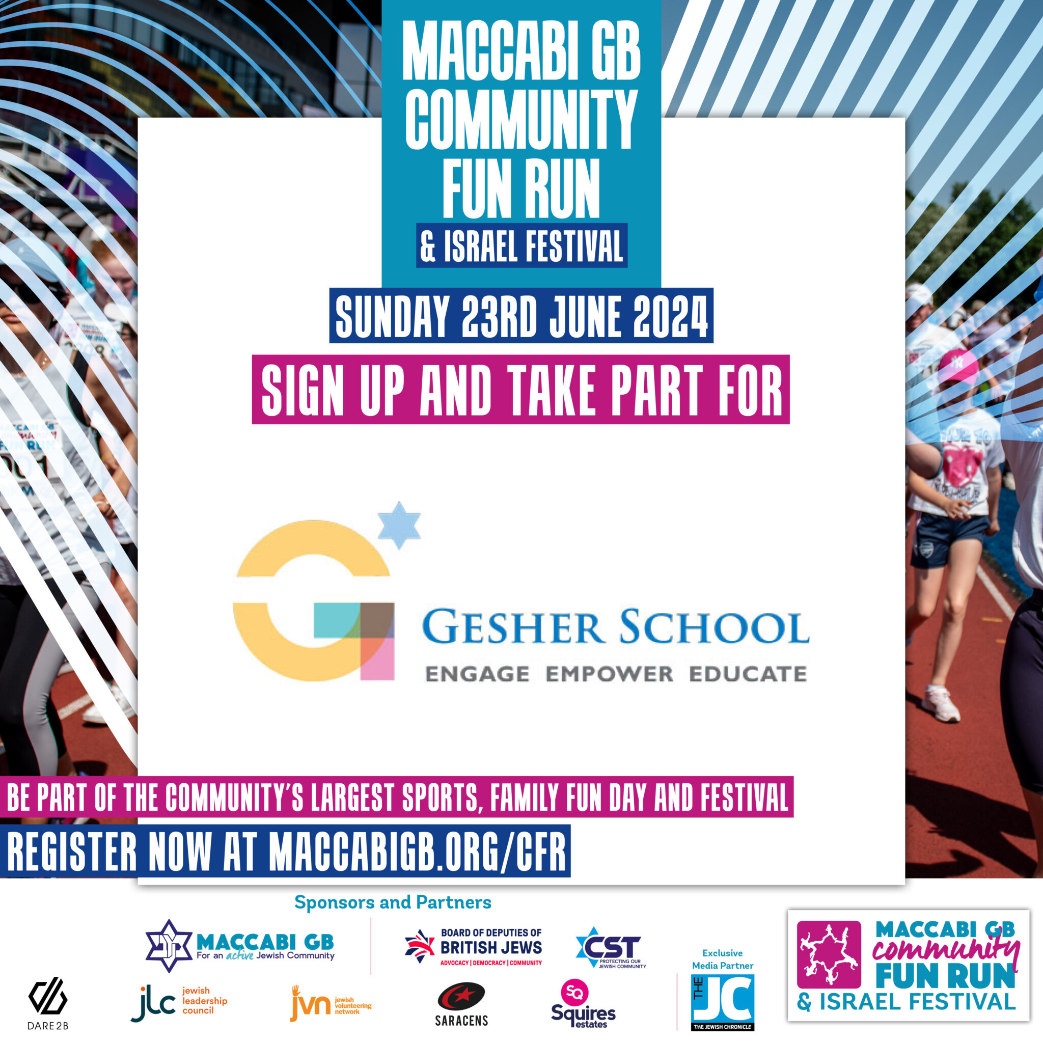 Maccabi Fun Run | Gesher School