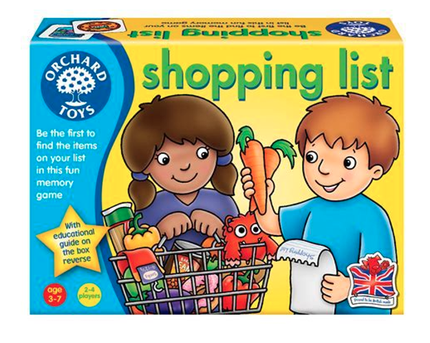 Orchard Toys Shopping List Memory Game | Gesher School