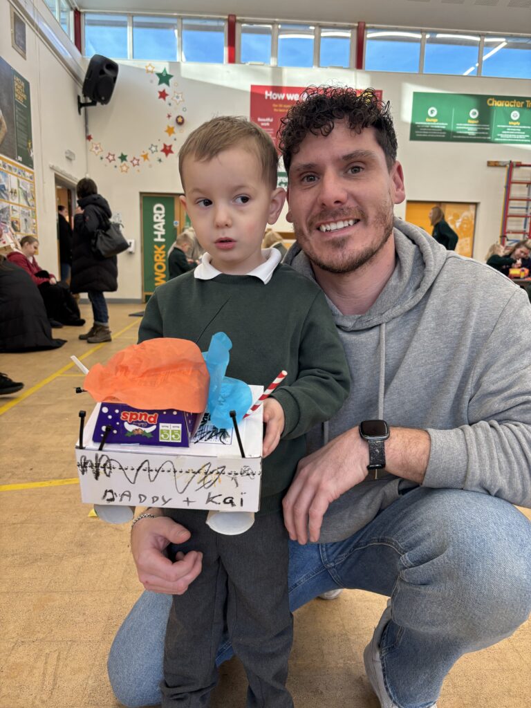 Nursery: Family Learning – Junk Model Transport – Green Top