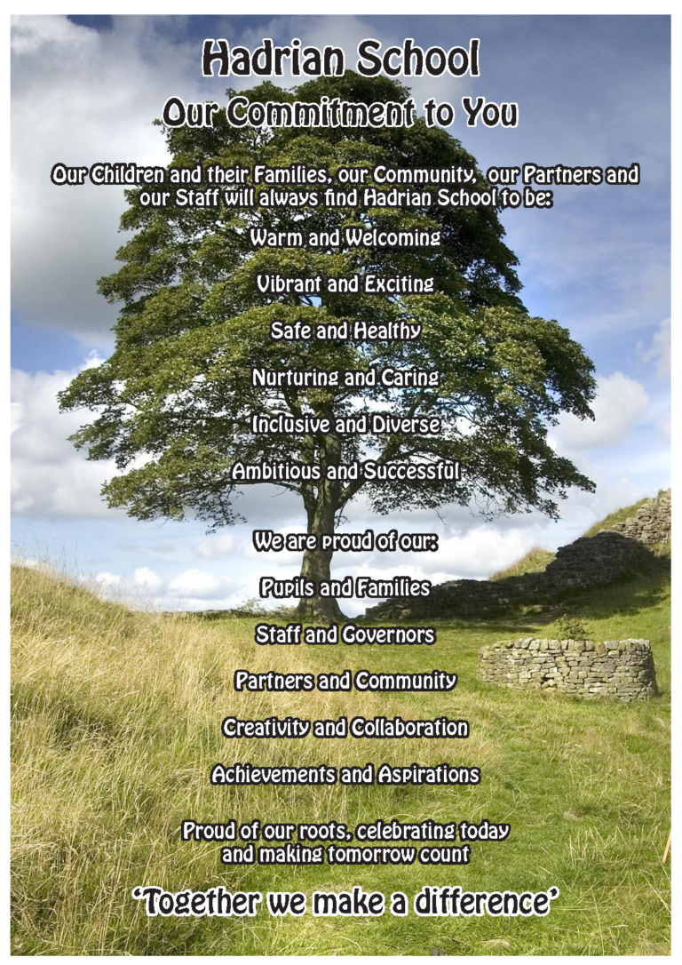 Our Commitment | Hadrian School