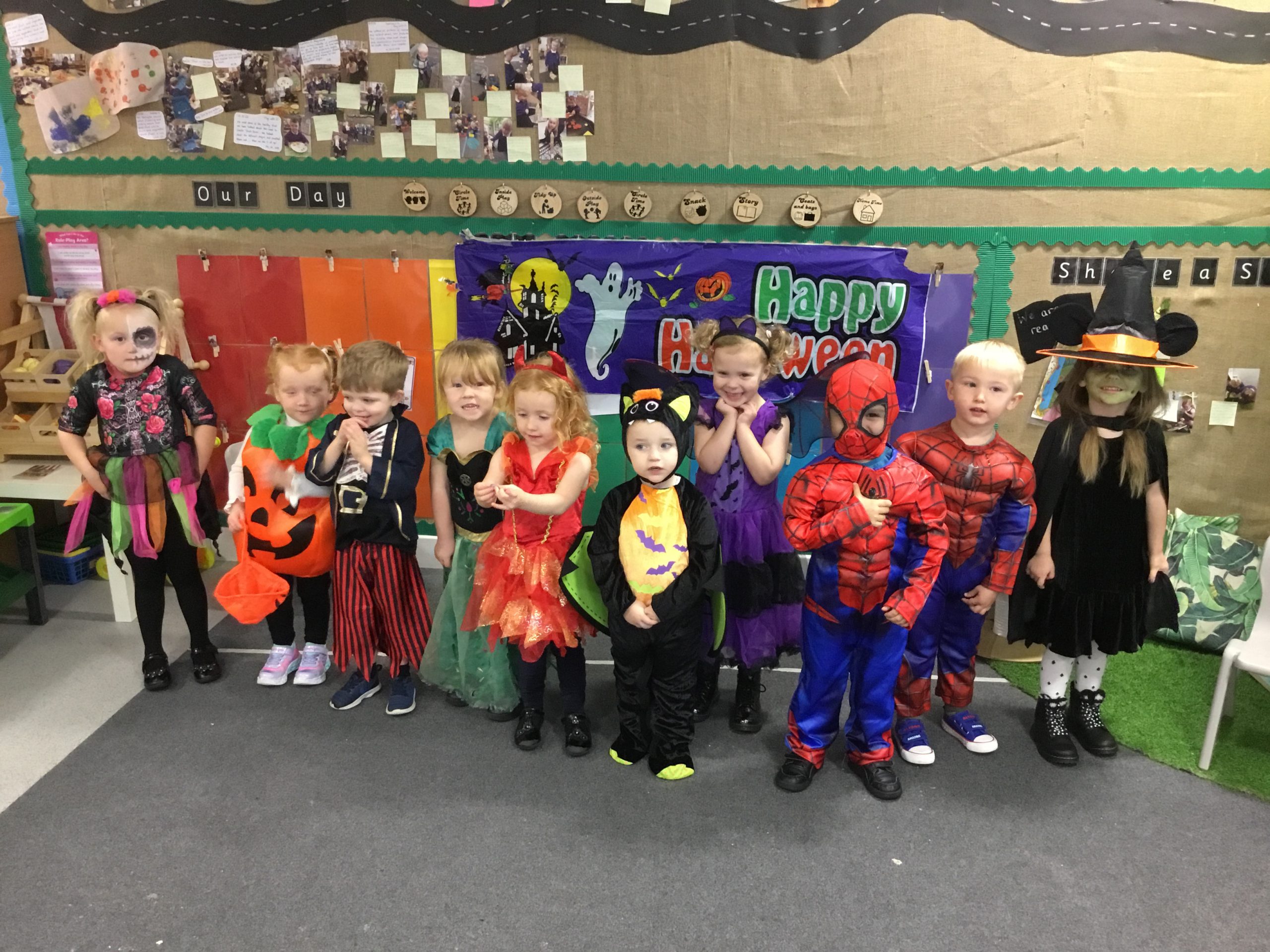 Our Spook-tacular Nursery Halloween Party! | Hebburn Lakes Primary School