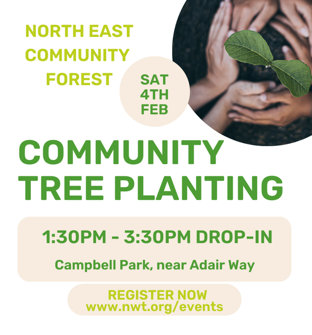 Community Tree Planting | Hebburn Lakes Primary School
