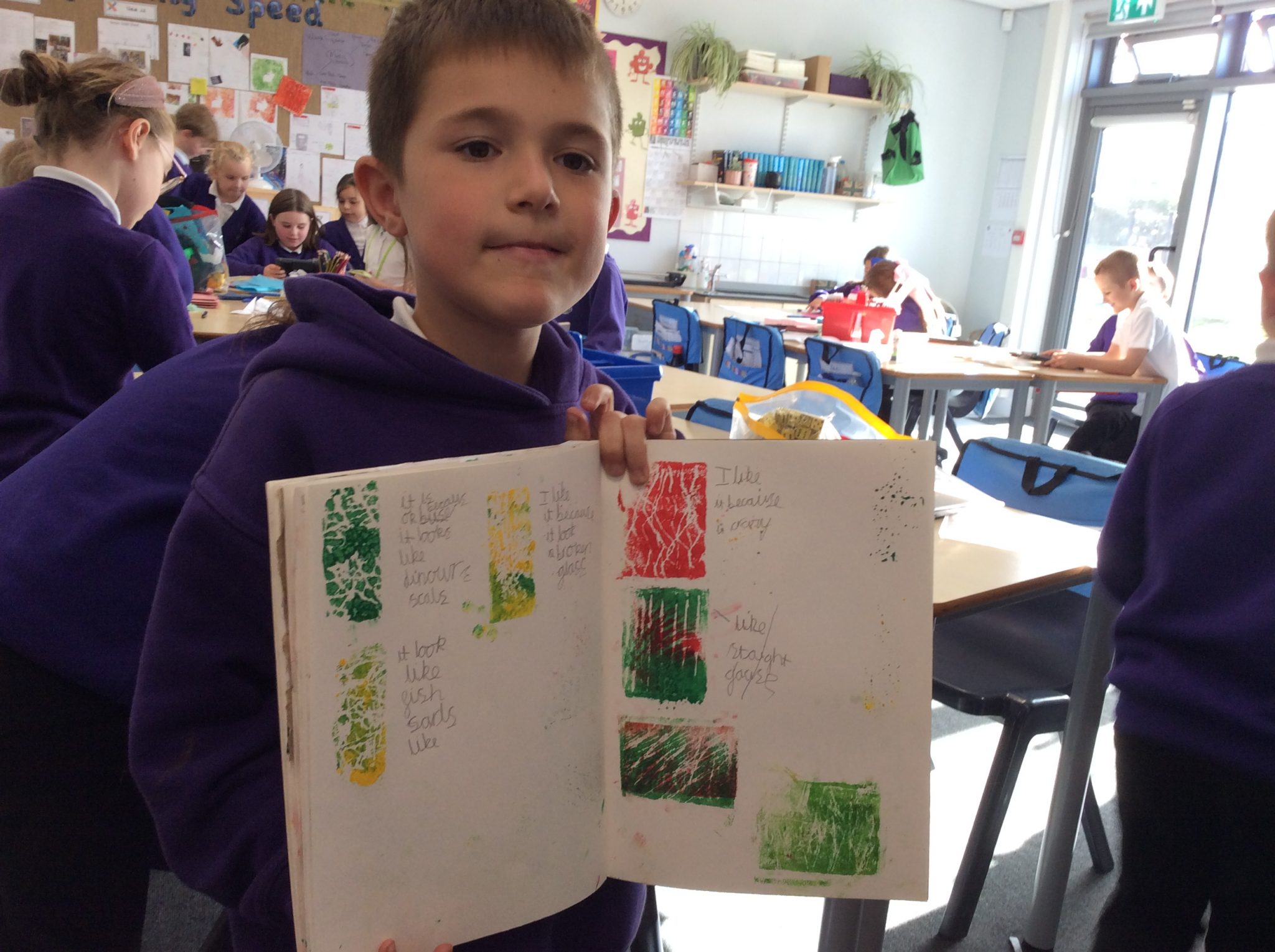 Printing Tiles in Art | Hebburn Lakes Primary School