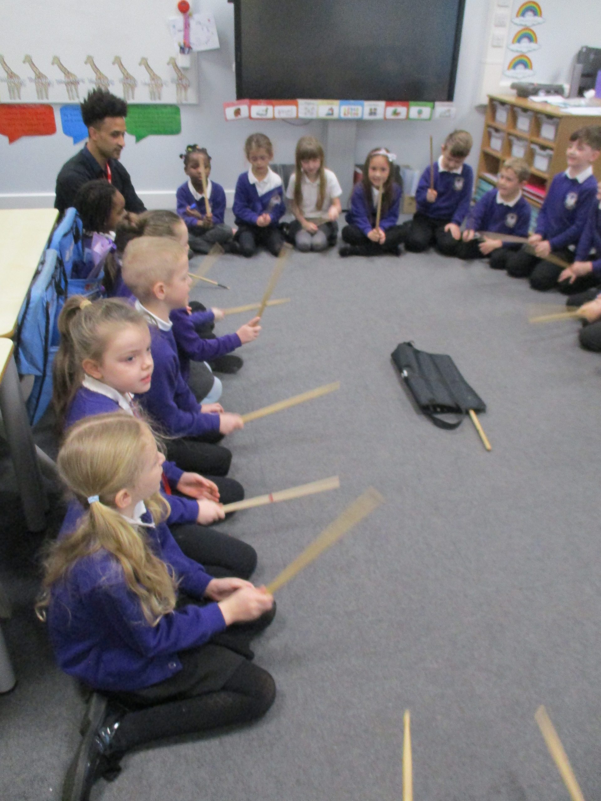 Year 2’s Music Sessons with Mr O! | Hebburn Lakes Primary School