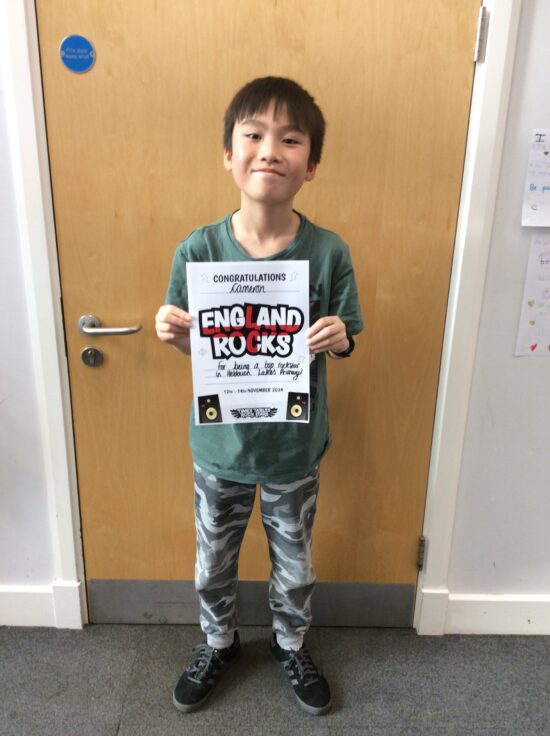 England Rocks TTRS Champions! | Hebburn Lakes Primary School