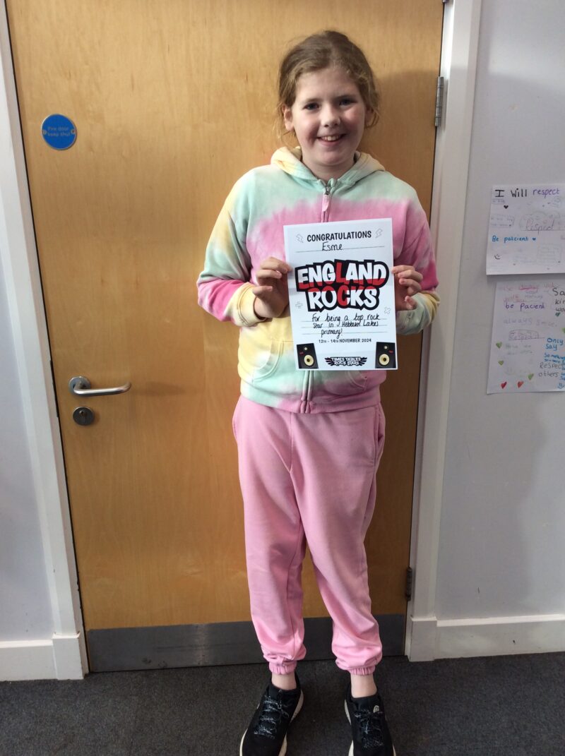 England Rocks TTRS Champions! | Hebburn Lakes Primary School