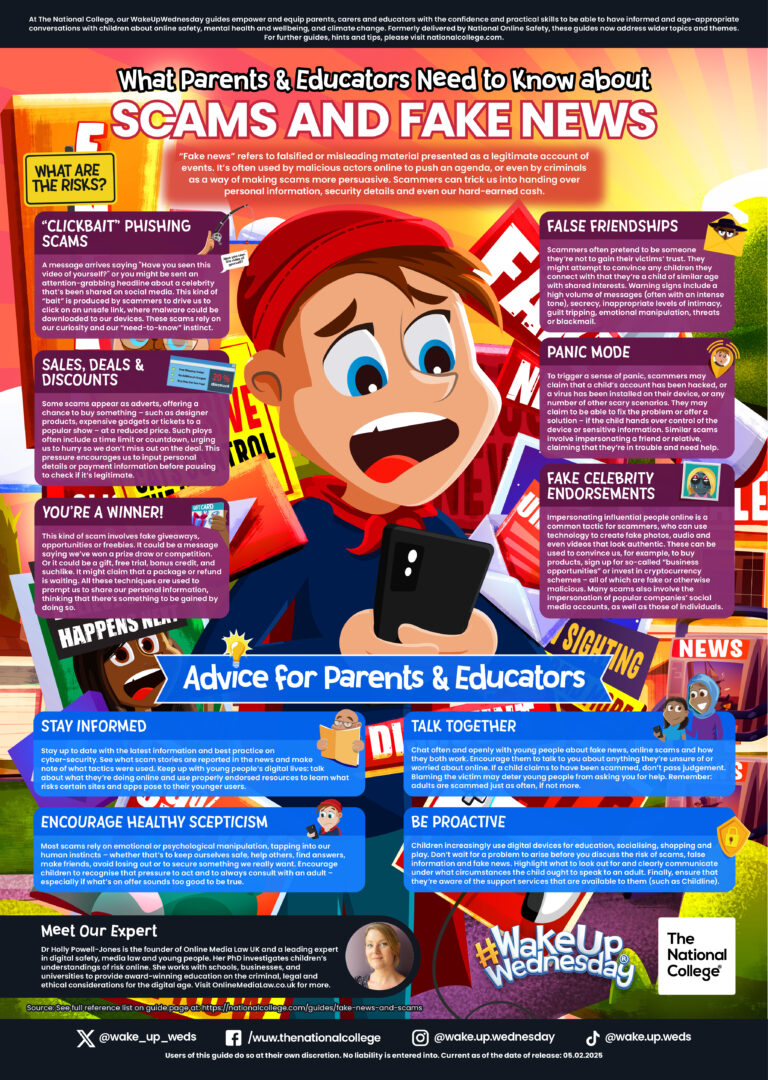 What Parents & Educators Need to Know: Scams & Fake News | Hebburn ...