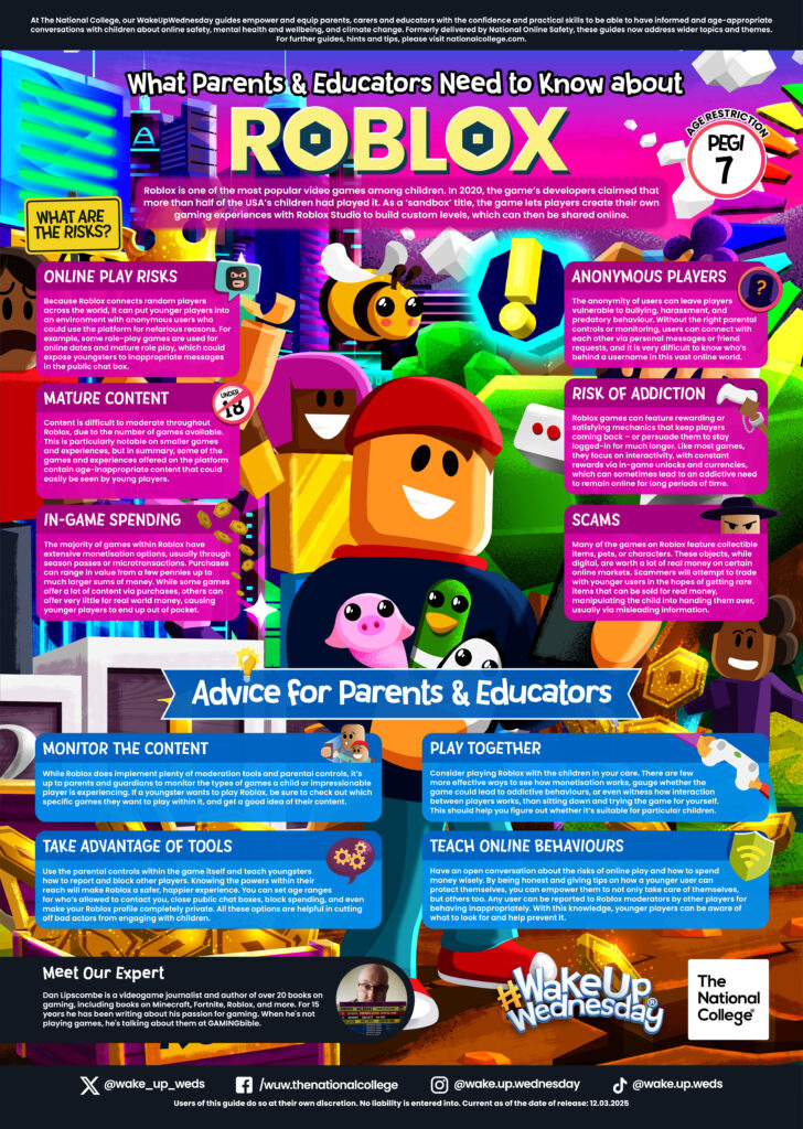 What Parents & Educators Need to Know about Roblox | Hebburn Lakes ...