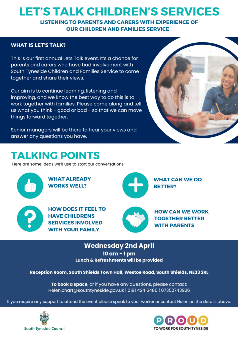 Let’s Talk Children’s Services | Hebburn Lakes Primary School