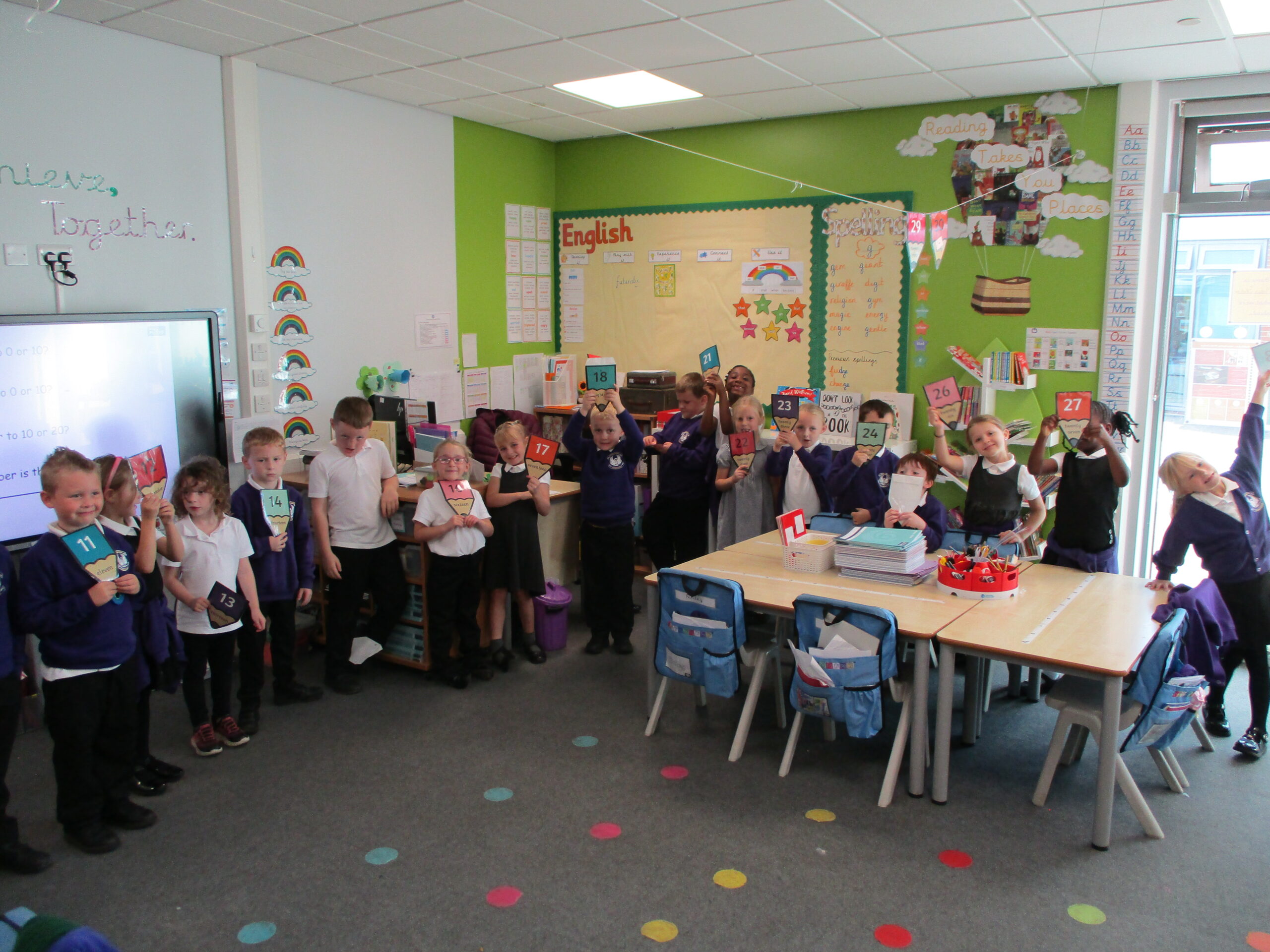 2 Red’s Collective Counting | Hebburn Lakes Primary School