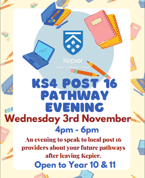 KS4 Pathway Event | Kepier School