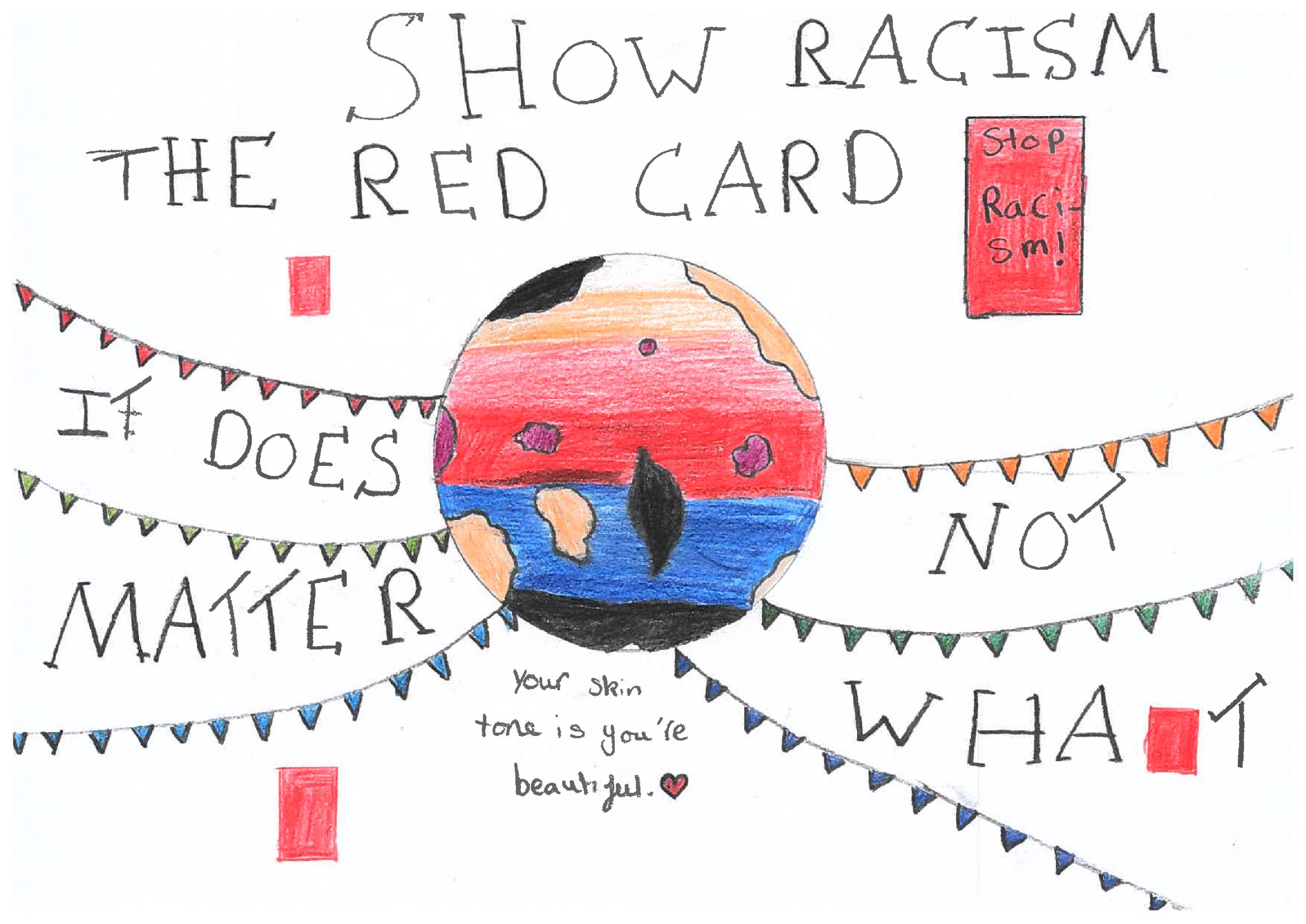 Show Racism The Red Card Fundraising | Laygate School