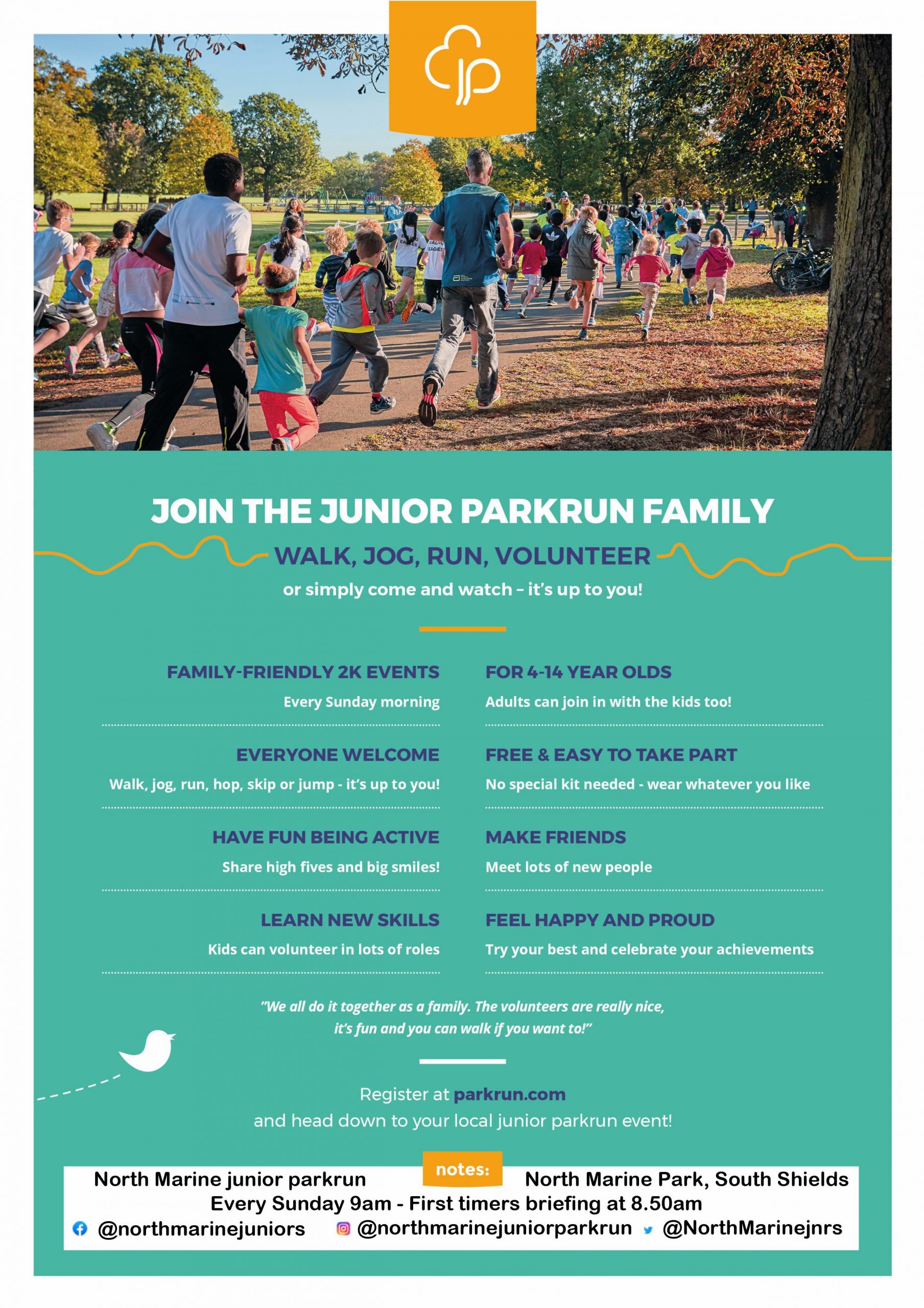 Join the Junior ParkRun Family | Laygate School