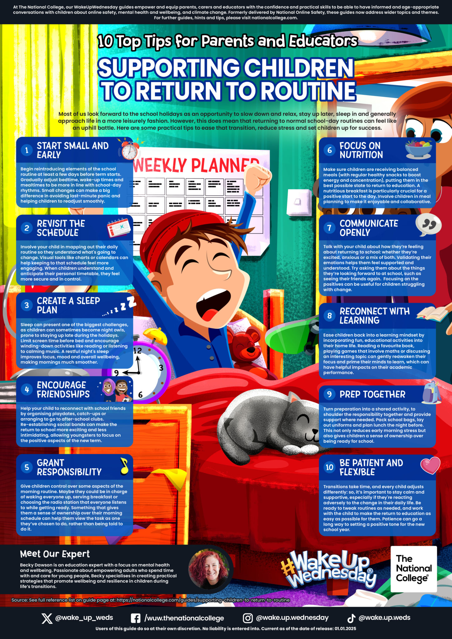 Supporting children to return to routine | NCEA Duke's Secondary School