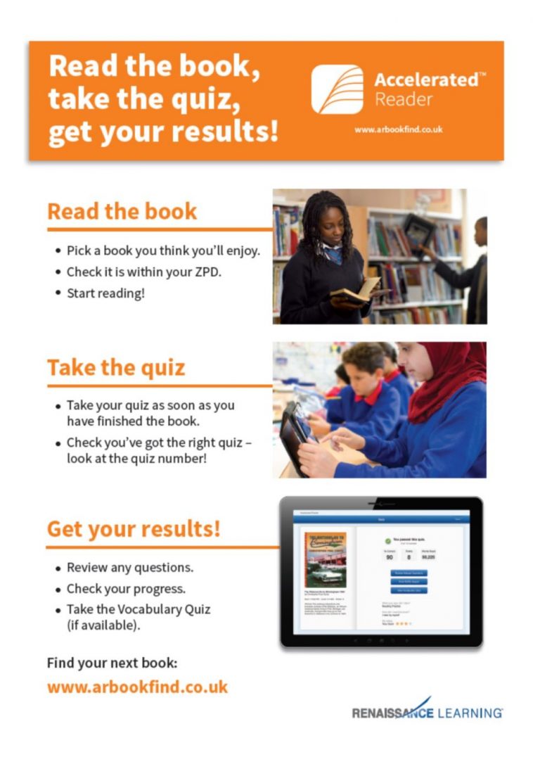 Accelerated Reader | NCEA Thomas Bewick CofE Primary School