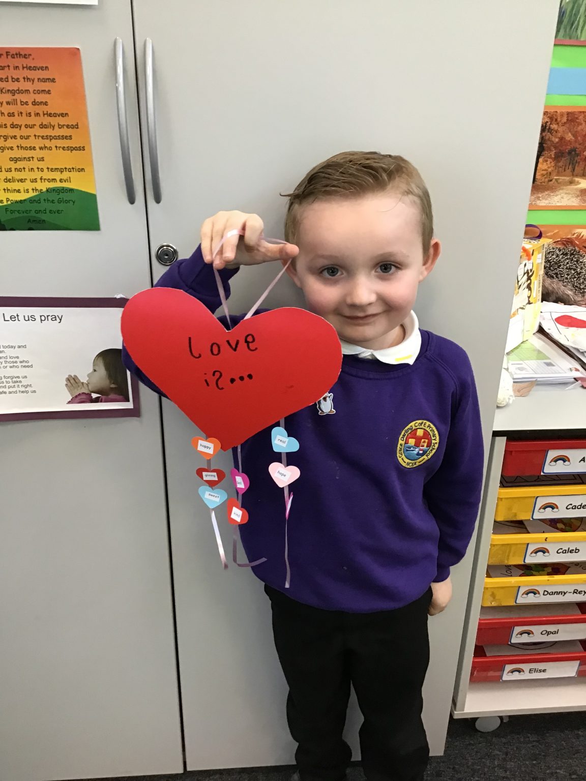 All you need is love | NCEA Grace Darling CofE Primary School