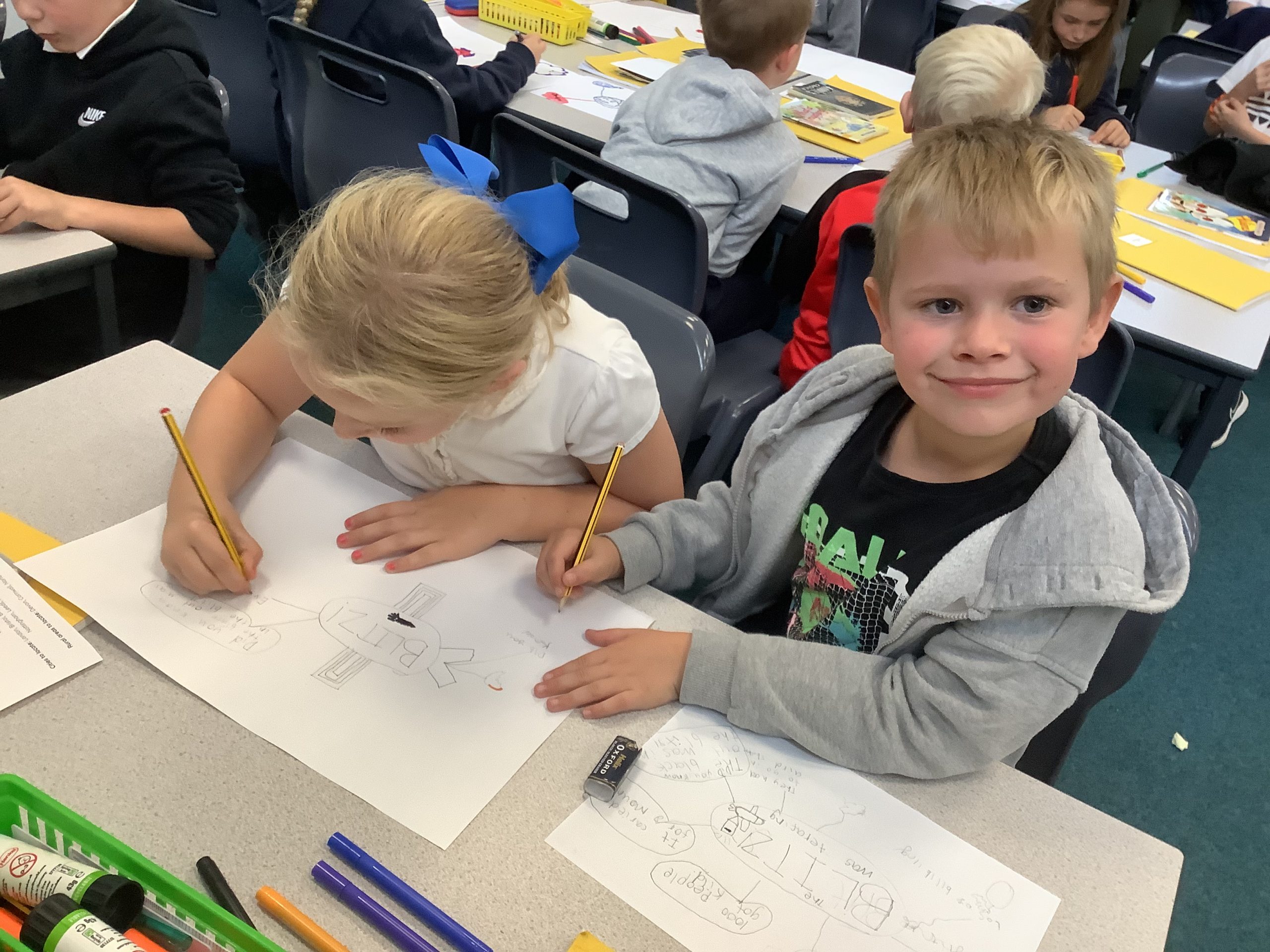 Creating The Blitz anchor charts | Norton Junior School