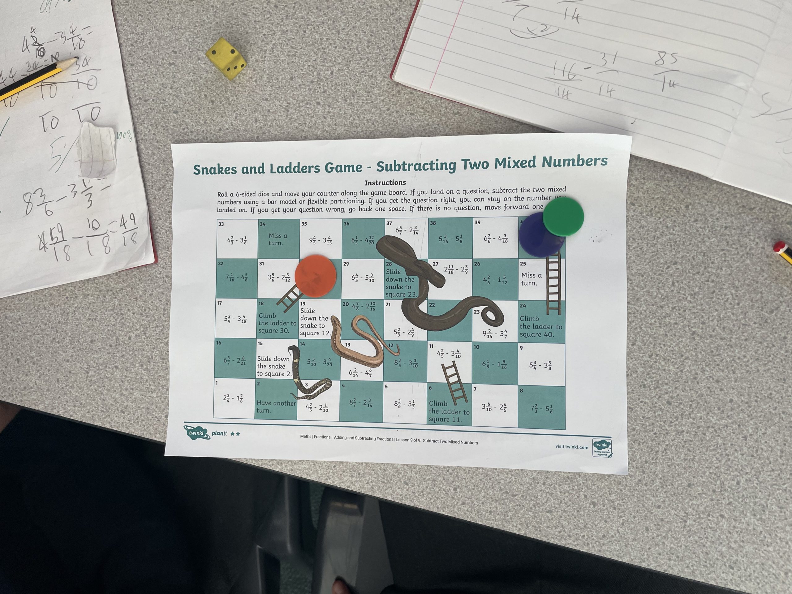 Mixing up mixed numbers! | Norton Junior School