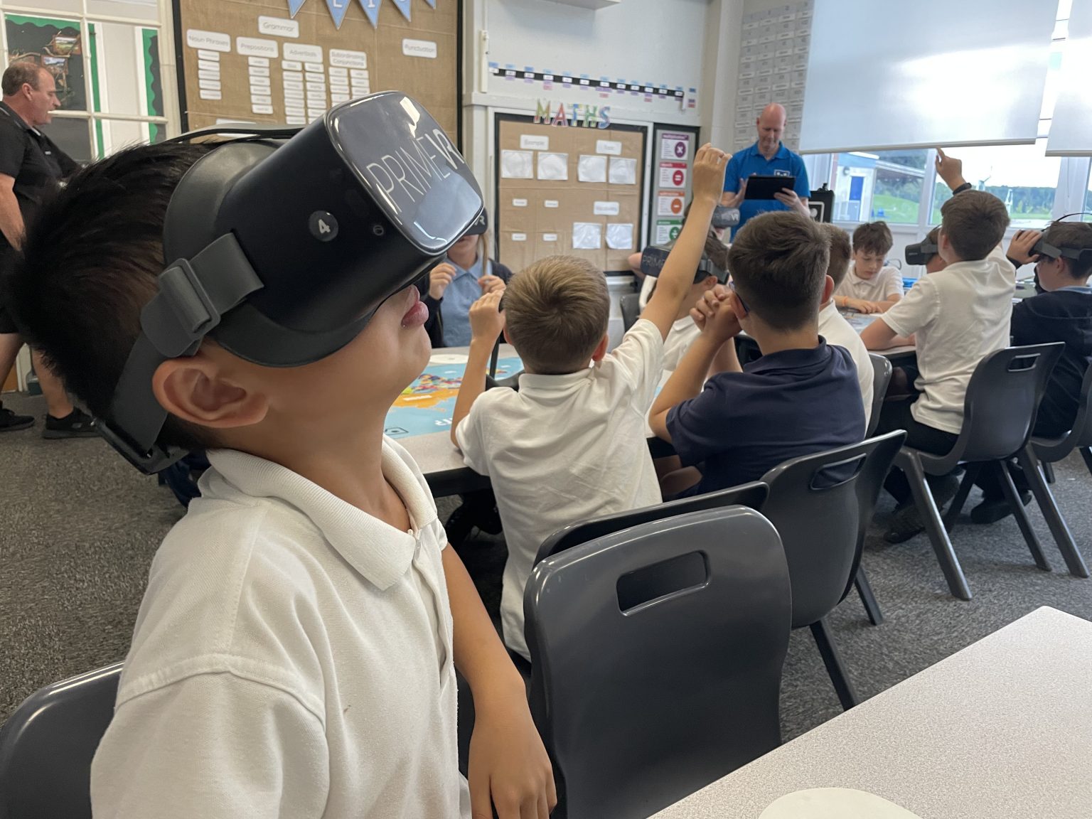 “Is that a jaguar?!” “Nope, It’s VR!” | Norton Junior School