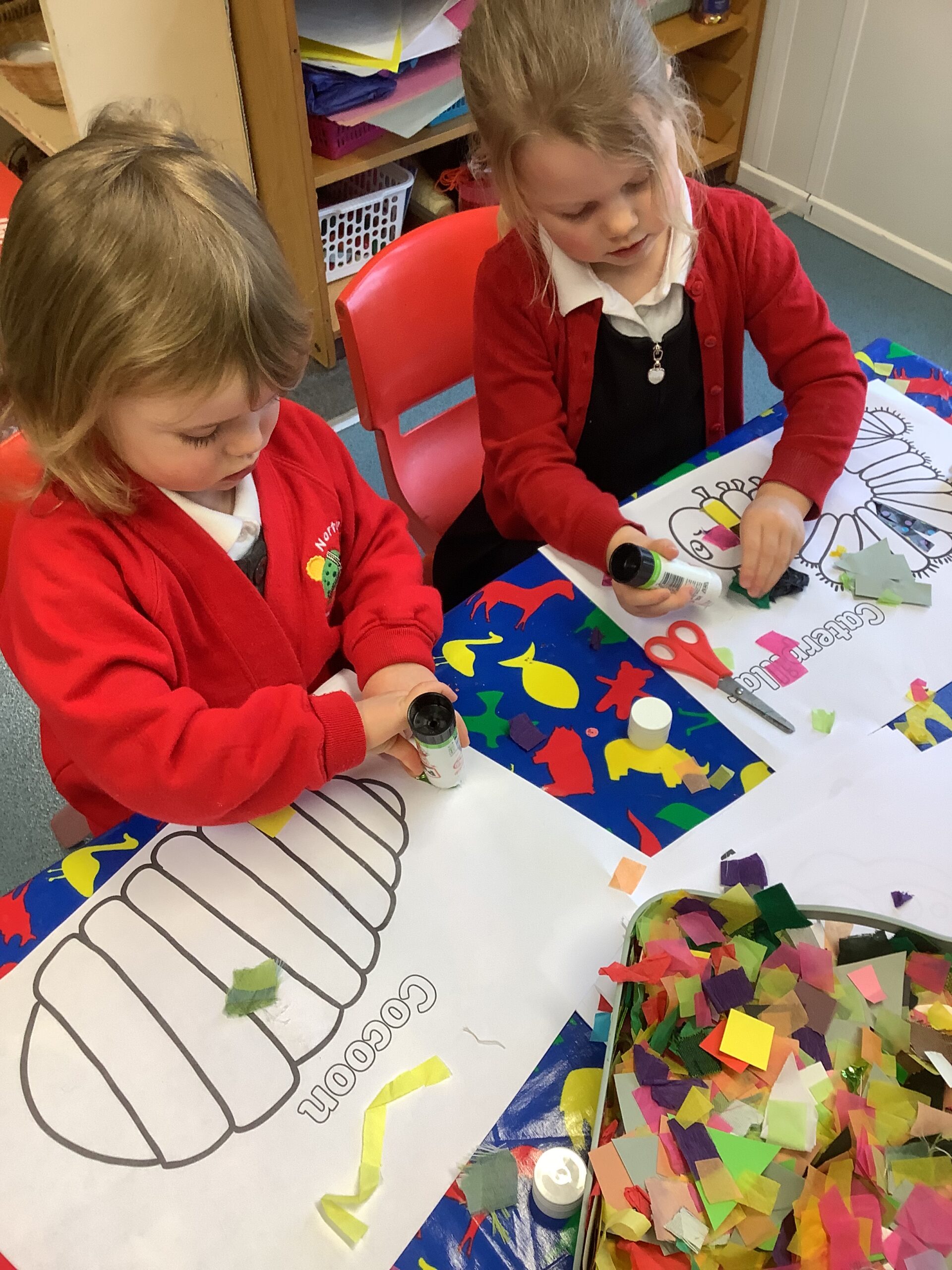 The life cycle of a caterpillar. | Norton Infant School