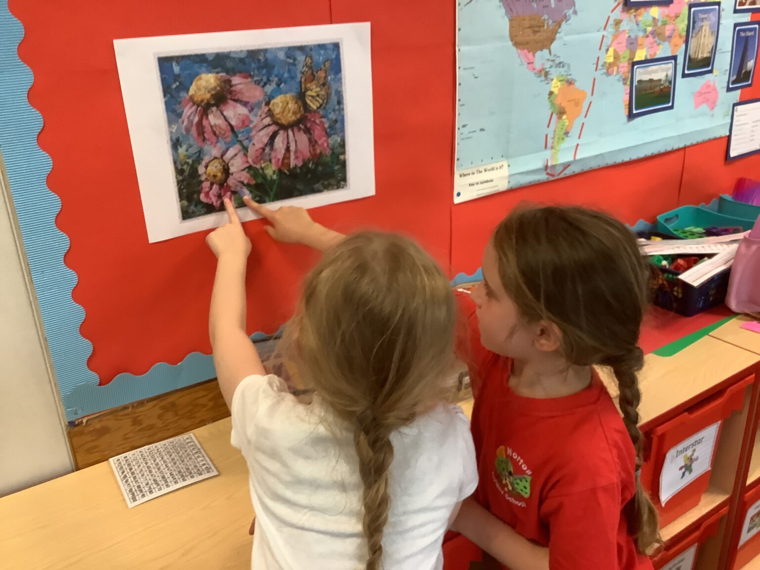 Working together as artists | Norton Infant School