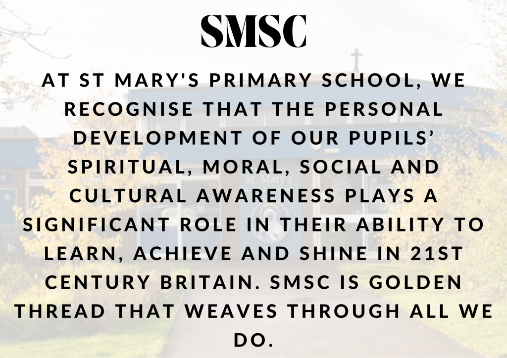 SMSC | St. Mary's Catholic Primary School