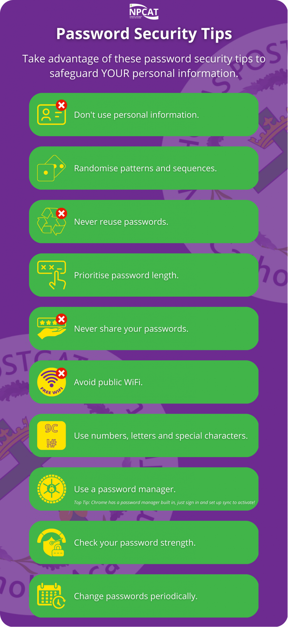 Password Security Tips - Nicholas Postgate