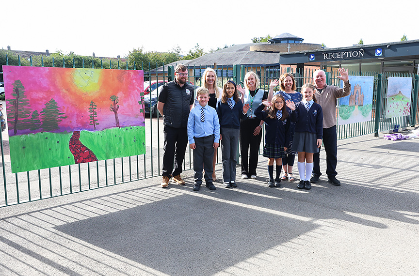 Mackenzie comes home to inspire school’s colourful transformation ...