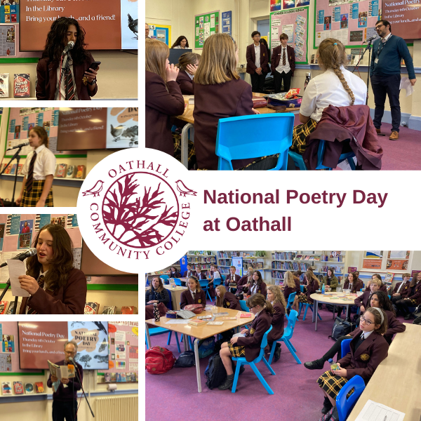 National Poetry Day | Oathall Community College