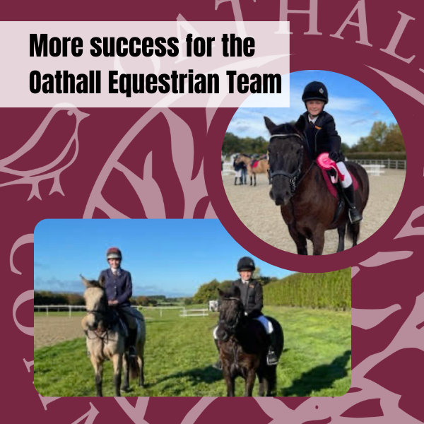 More success for the Oathall Equestrian Team | Oathall Community College
