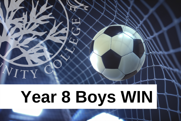 Year 8 boys football team win semi-final | Oathall Community College