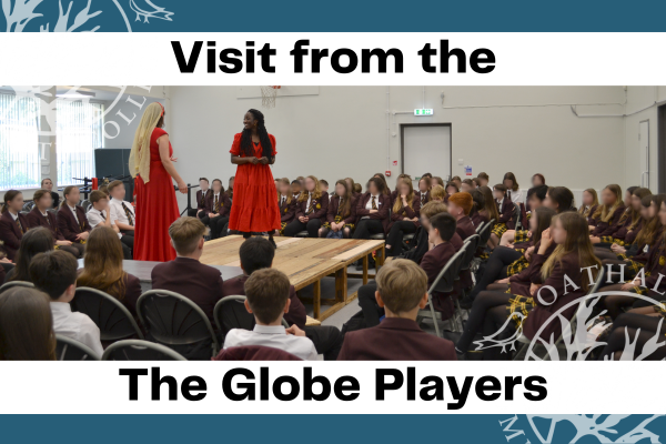 Visit from The Globe Players for year 8 | Oathall Community College