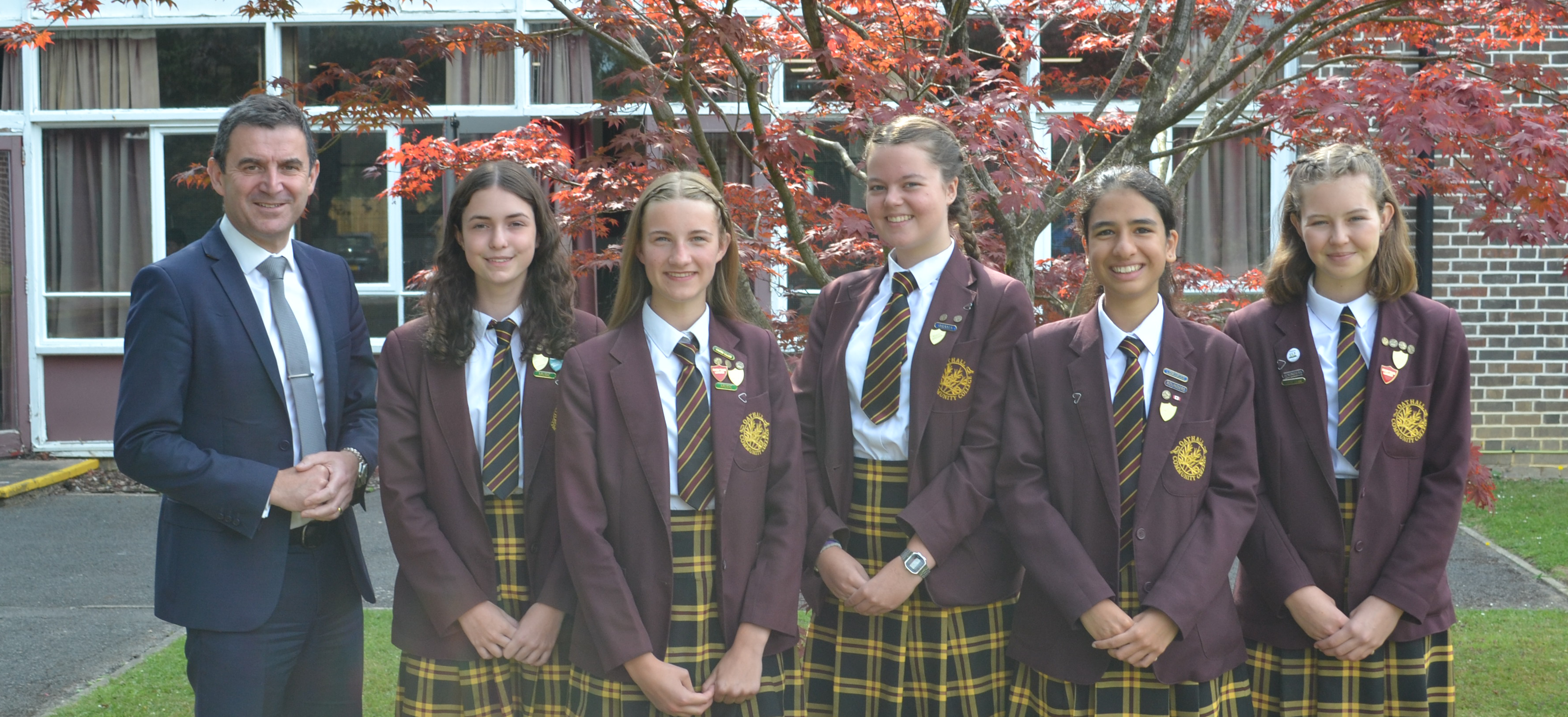 School captains for 2023-2024 | Oathall Community College