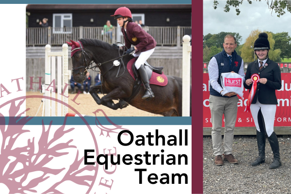 Oathall equestrian team success at Hurst | Oathall Community College