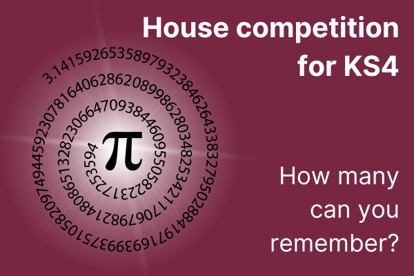 Pi Day competition for KS4 | Oathall Community College