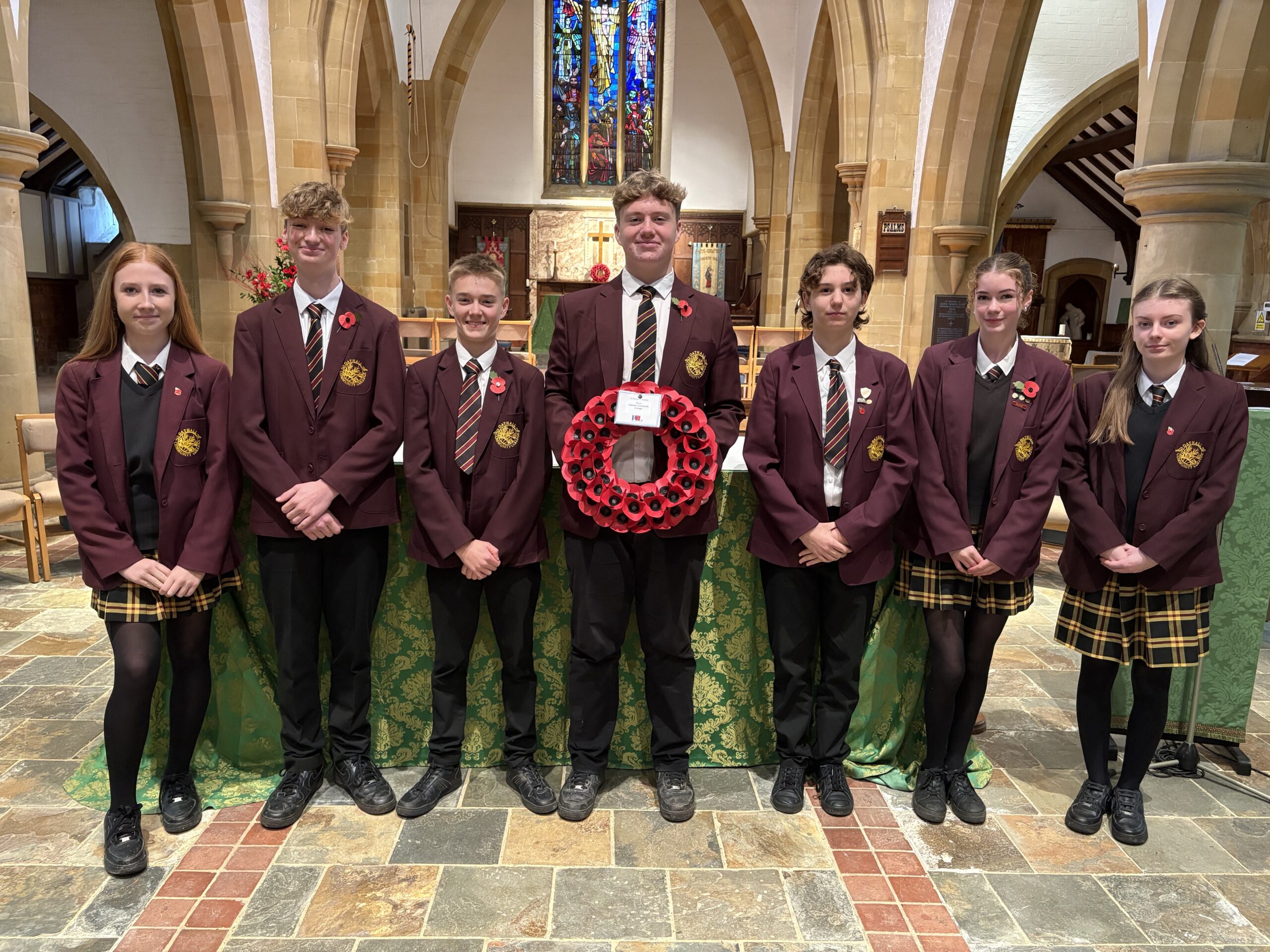 Hayward’s Heath Schools Remembrance Service | Oathall Community College