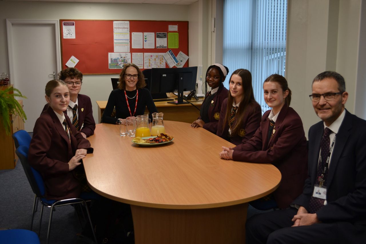 Alison Bennett MP spends the day at Oathall | Oathall Community College