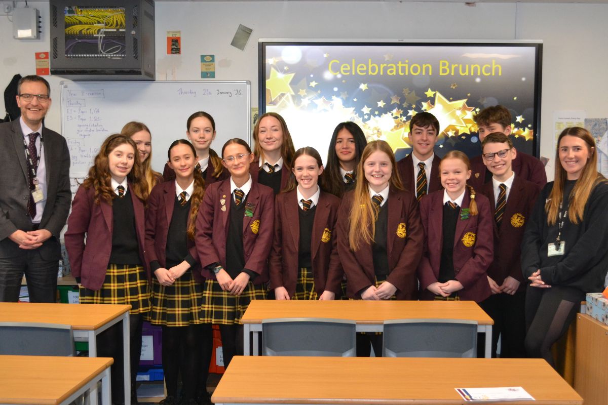 Autumn term A1 certificates awarded at brunches this week | Oathall ...