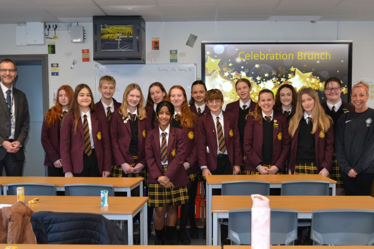 Autumn term A1 certificates awarded at brunches this week | Oathall ...