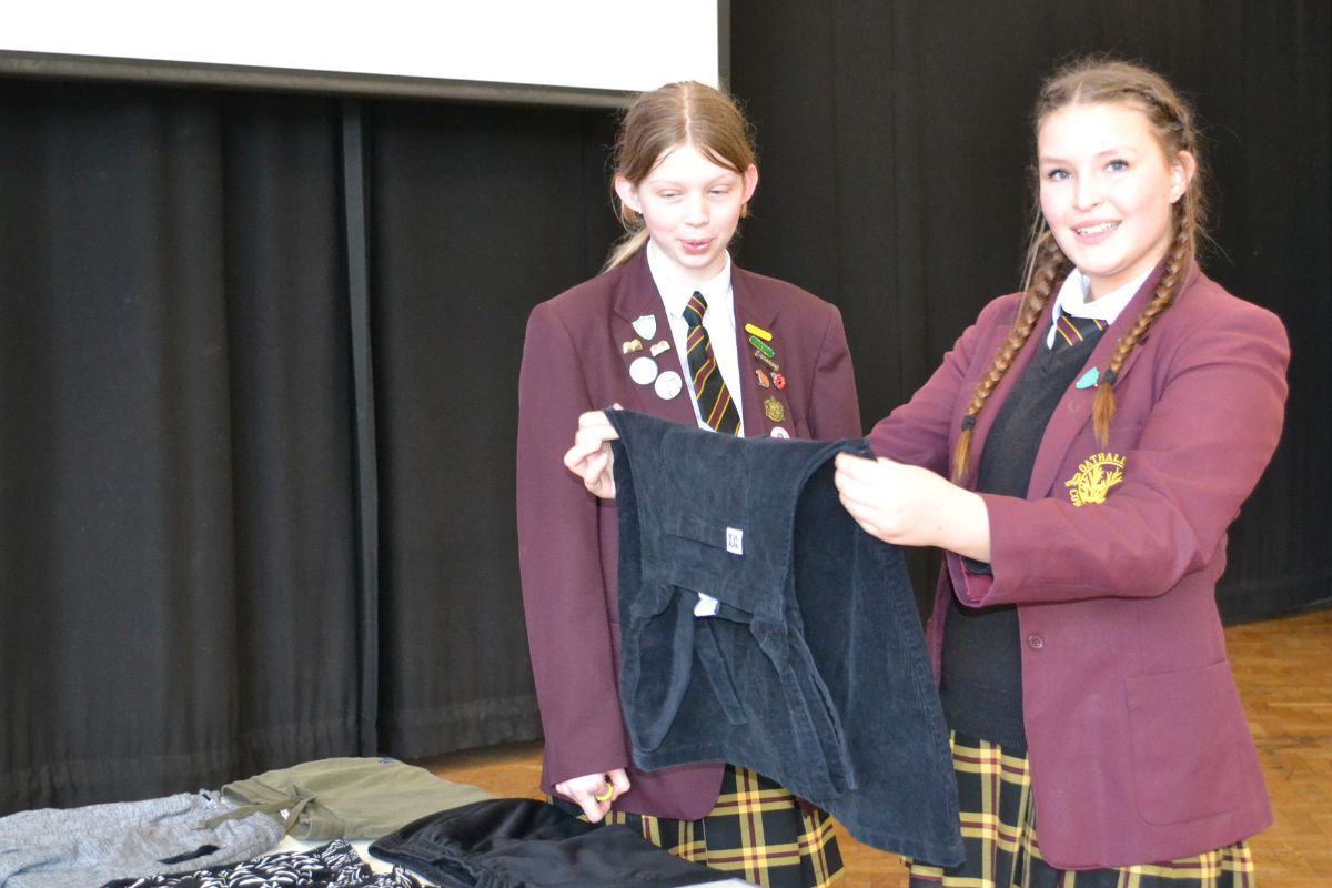 Year 9s get thrifty at Pre-loved Clothes Swap event | Oathall Community ...
