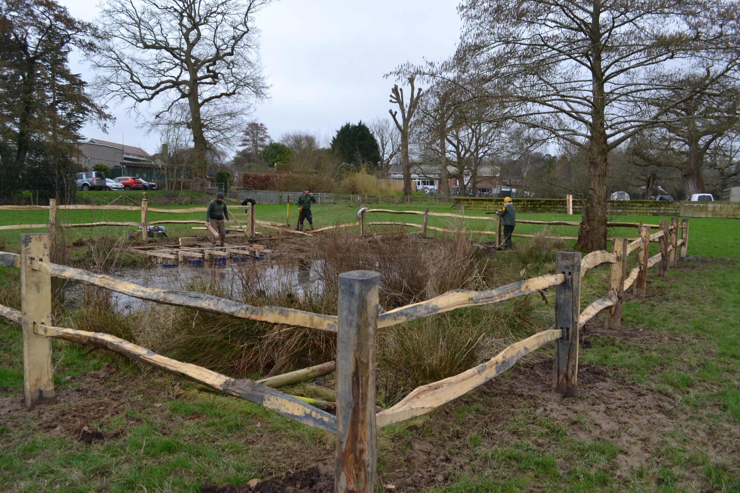 Oathall pond restoration works completed | Oathall Community College