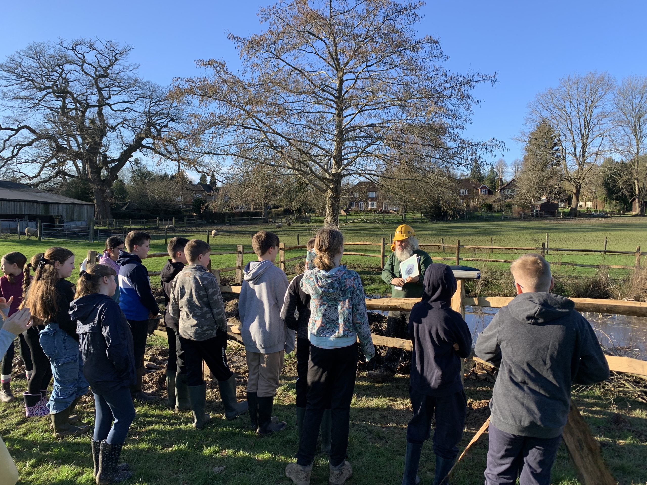 Oathall pond restoration works completed | Oathall Community College