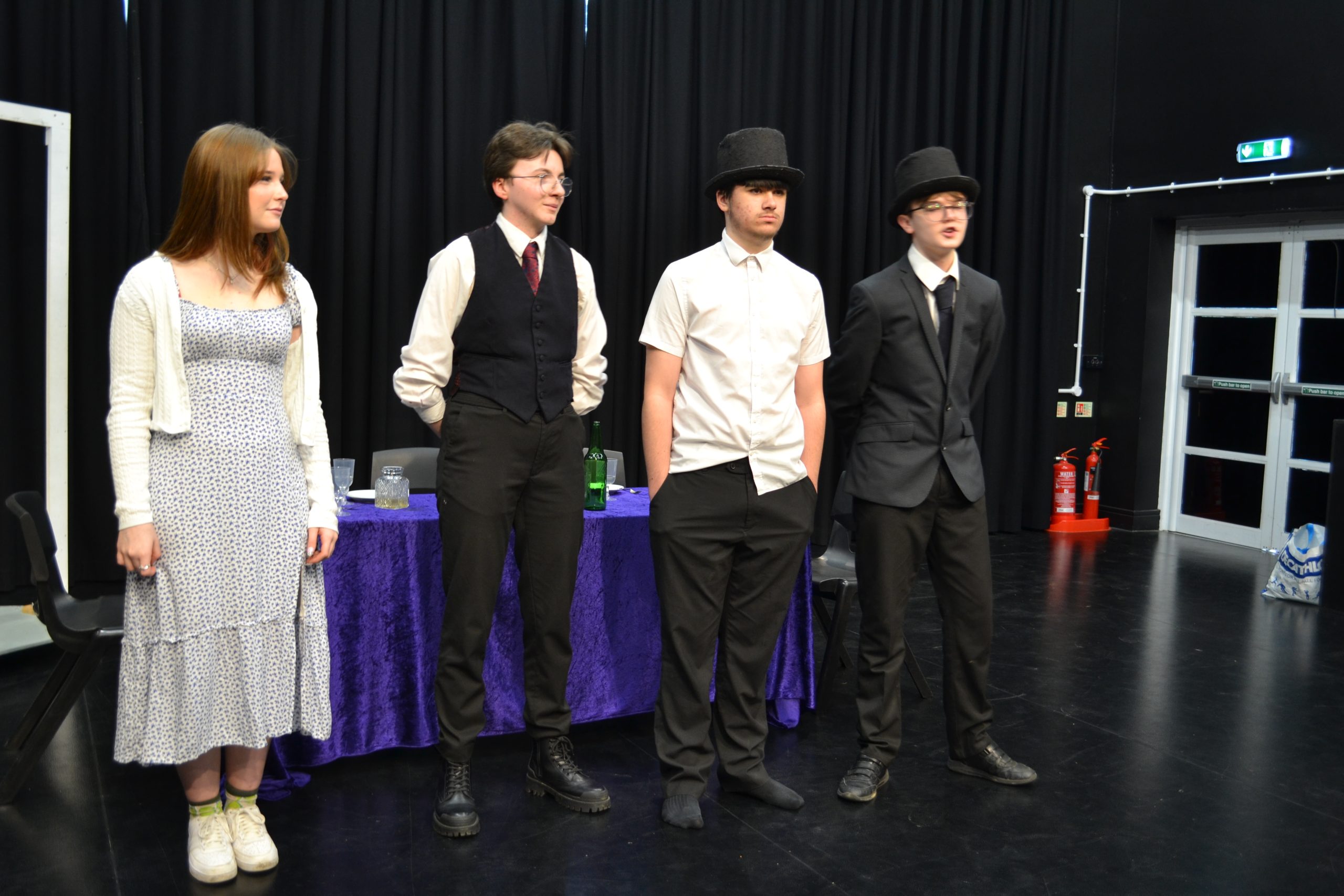 GCSE Drama students rise to the occasion | Oathall Community College