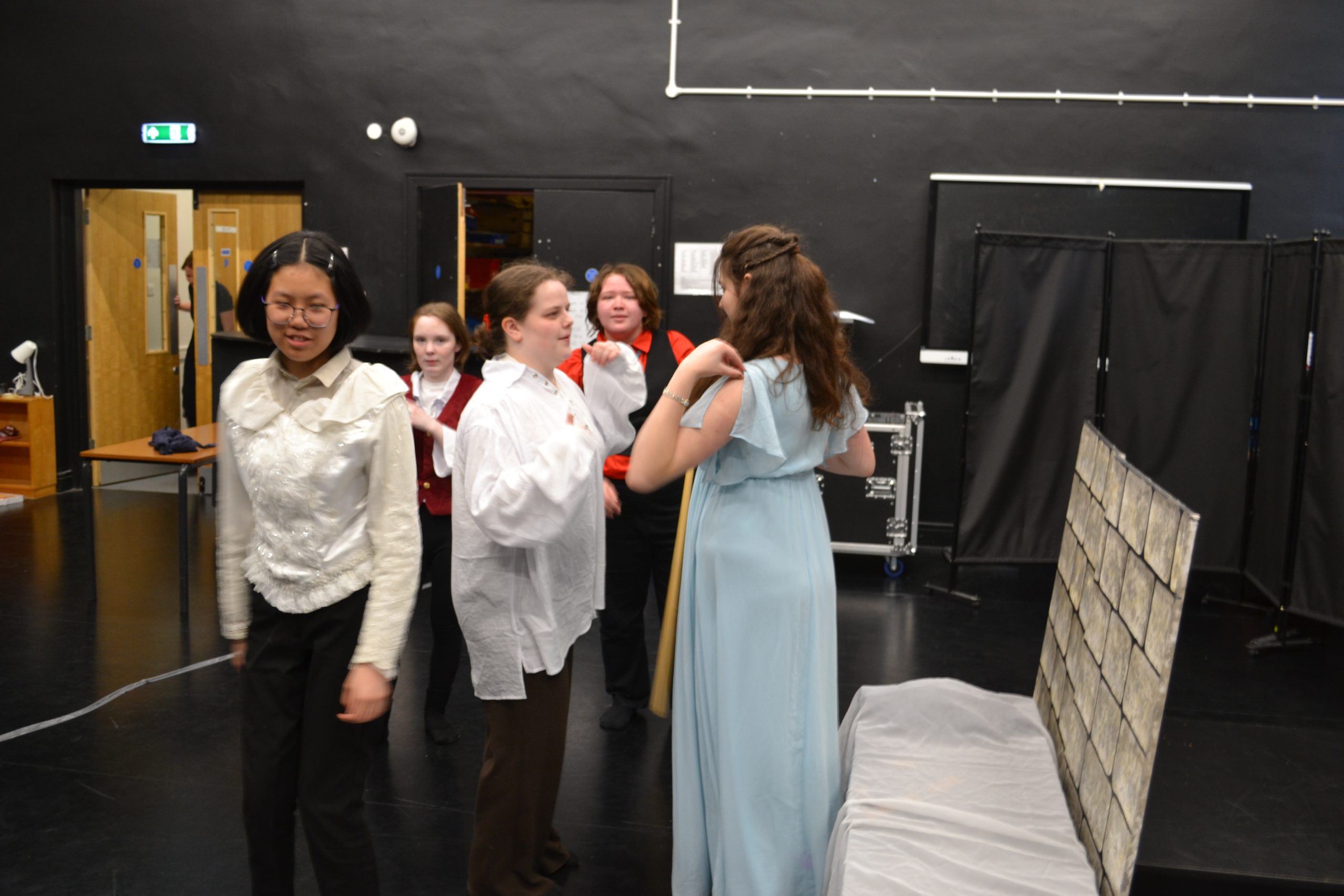GCSE Drama students rise to the occasion | Oathall Community College